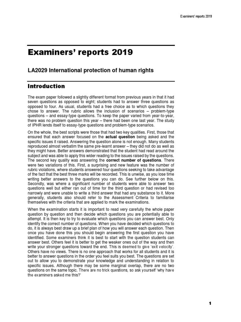 IPHR Report 2019 AB | PDF | Refugee | Human Rights