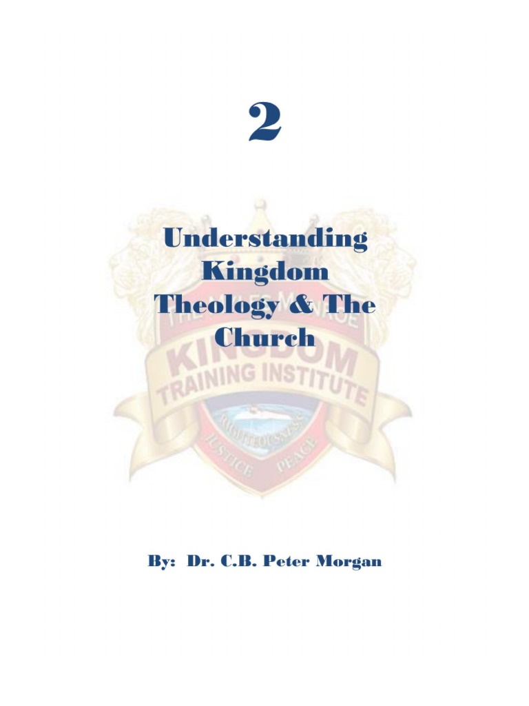 Kingdom Training Seminar Manual | PDF