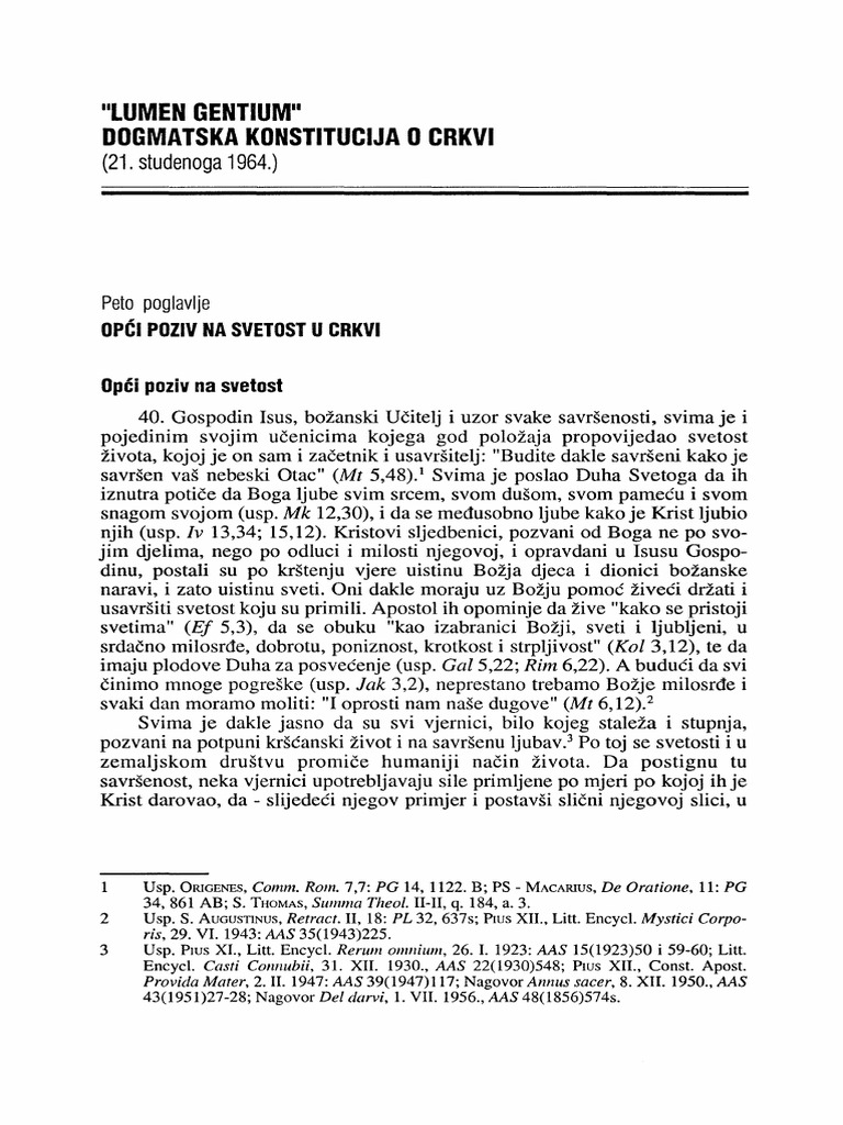 Lumen Gentium | PDF