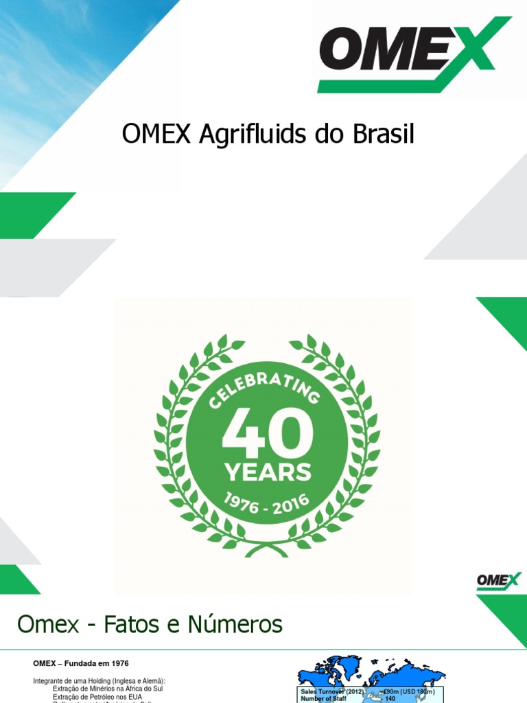 Apresentação Linha Omex | PDF | Auxinas | Raiz
