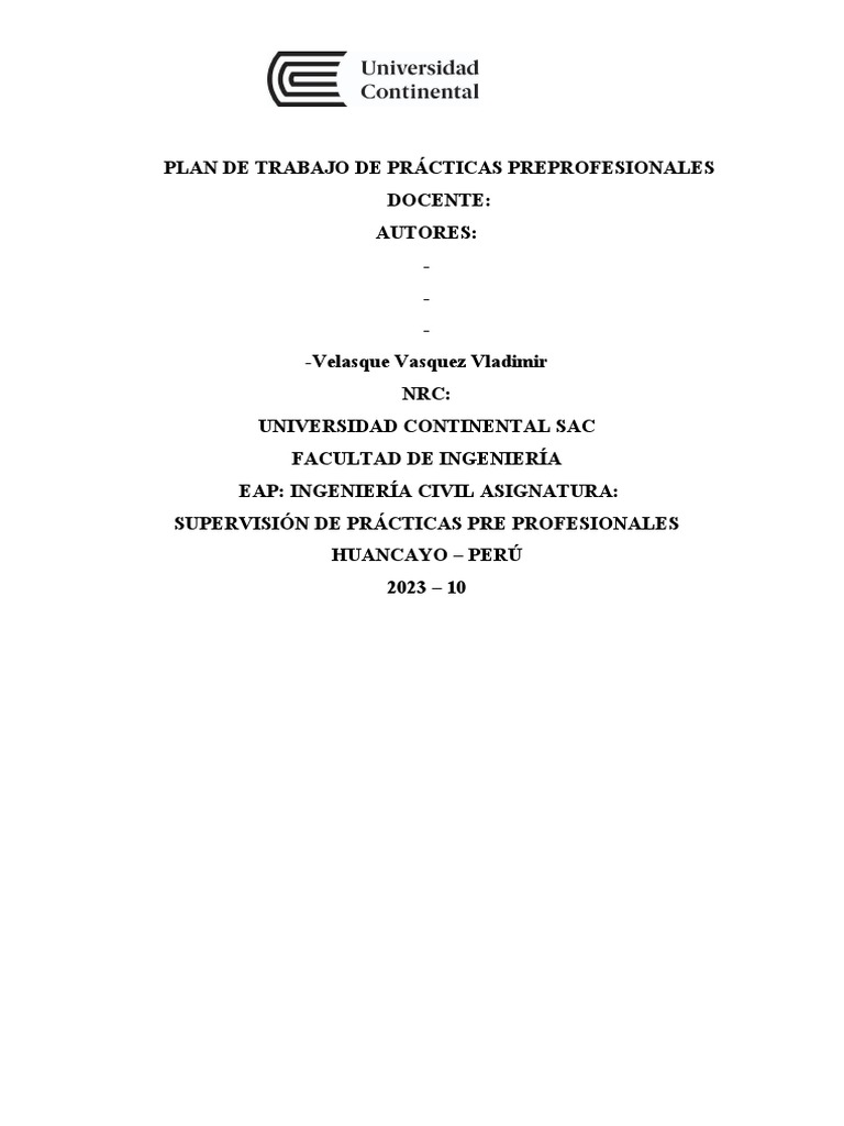 Esquema Plan de Practicas | PDF | Economias | Business