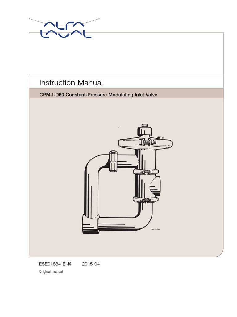 Valvula Constant Pressure Cpmi-D60 | PDF | Valve | Pipe (Fluid Conveyance)