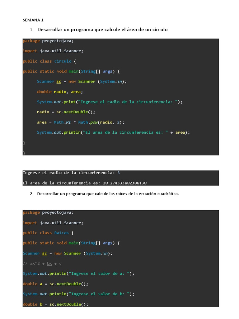 Tarea Taller de Programacion-1 | PDF | Celsius | Geometría Elemental