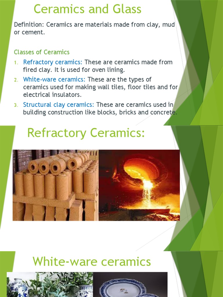 Ceramics and Glass | PDF