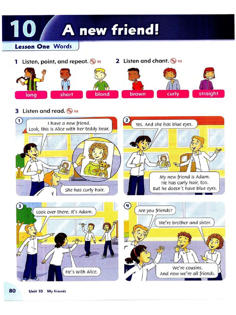 Family and Friends 1 Class Book 3 PDF Free - 081 | PDF