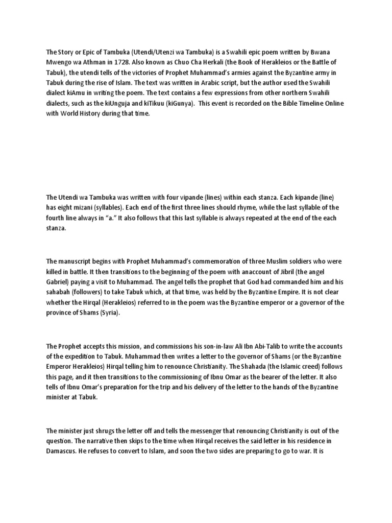 Tambuka | PDF | Abrahamic Religions