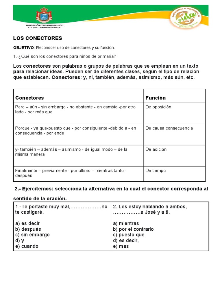 Los Conectores | PDF