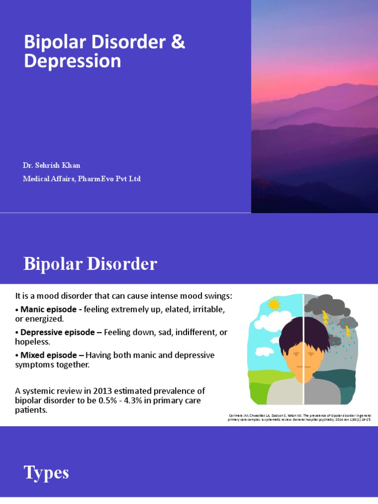 Bipolar & Depression: A Medical Guide | PDF | Bipolar Disorder | Mania
