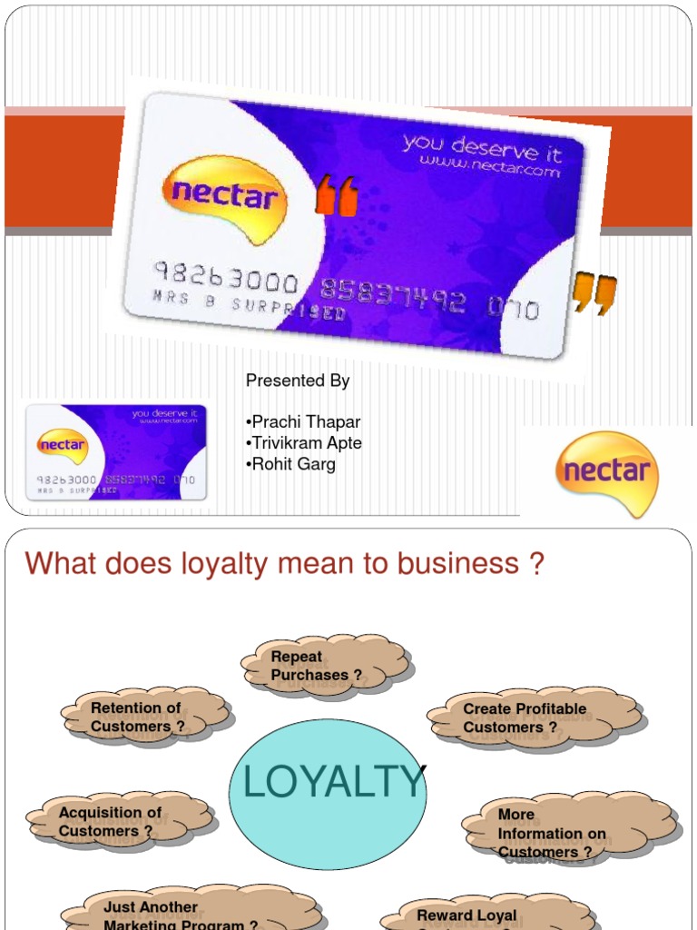 Nectar Final Final | Loyalty Program | Tesco