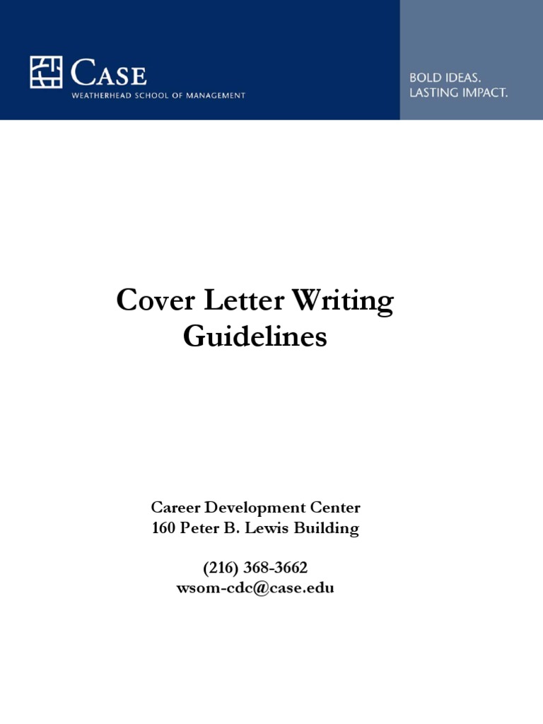 Cover Letter Guide | PDF | Résumé | Business