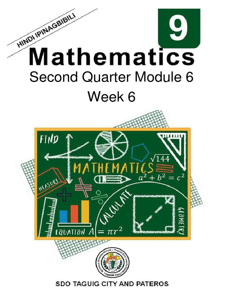 Math9 Q2 Week6 Enhanced | PDF | Learning | Mathematics