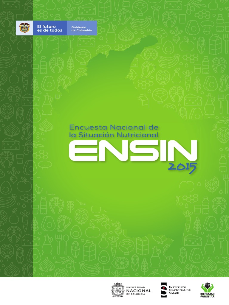 Informe ENSIN 2015: Situación Nutricional en Colombia | PDF ...