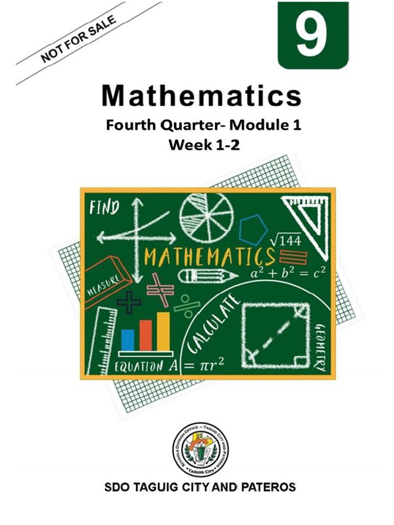 Math9 Q4 Week1 2 Hybrid Version2 | PDF | Trigonometric Functions ...