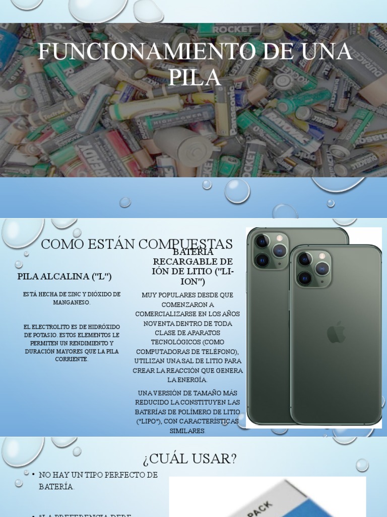 Funcionamiento de Una Pila | PDF