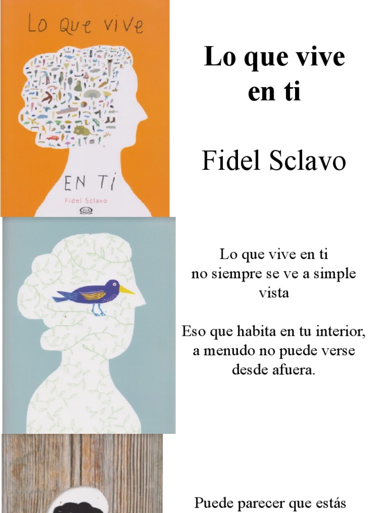 Lo Que Vive en Ti. Fidel Sclavo | PDF | Cocina, comidas y vino | Hogar ...