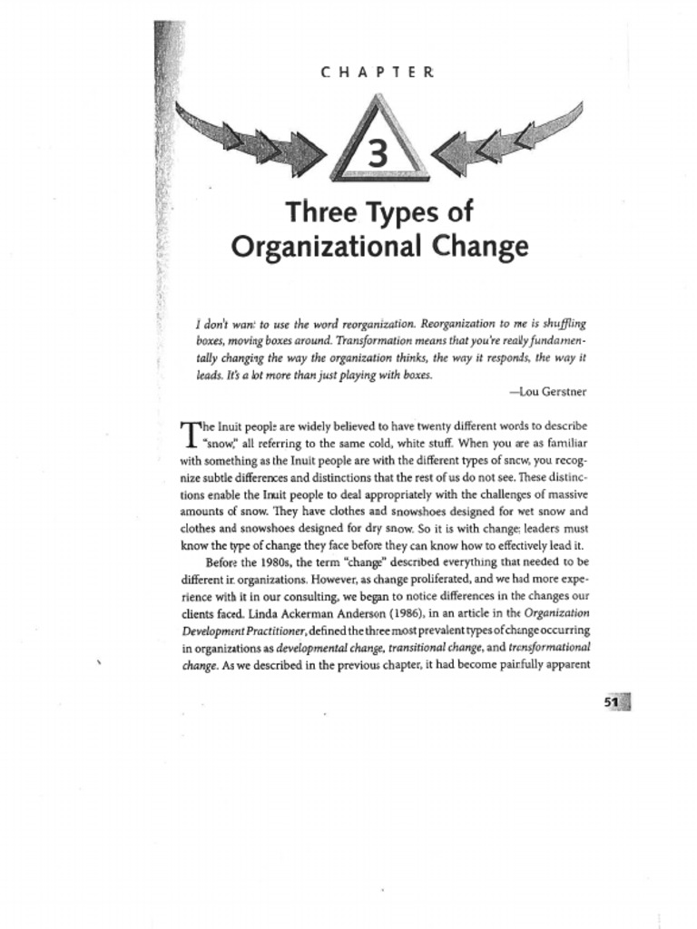 Beyond Change Management Chapter 3 | PDF