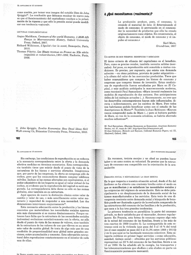 Husson Capitalismo Cap4 | PDF