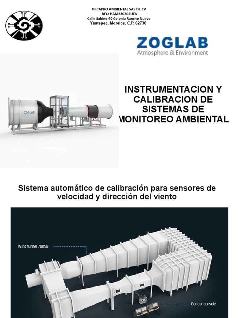 Sistemas automáticos de calibración para sensores ambientales de ...