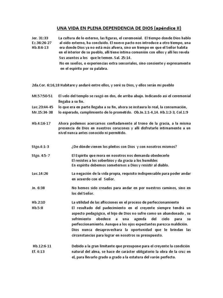 Vida Espiritual y Obediencia a Dios | PDF | Dios | Creencia religiosa y doctrina