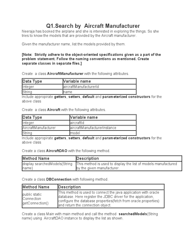 Jdbc Notes Pdf Method Computer Programming Class Computer Programming 