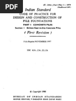 IS2911 Part1 Sec1 2010 (Reaffirmed2020 ...