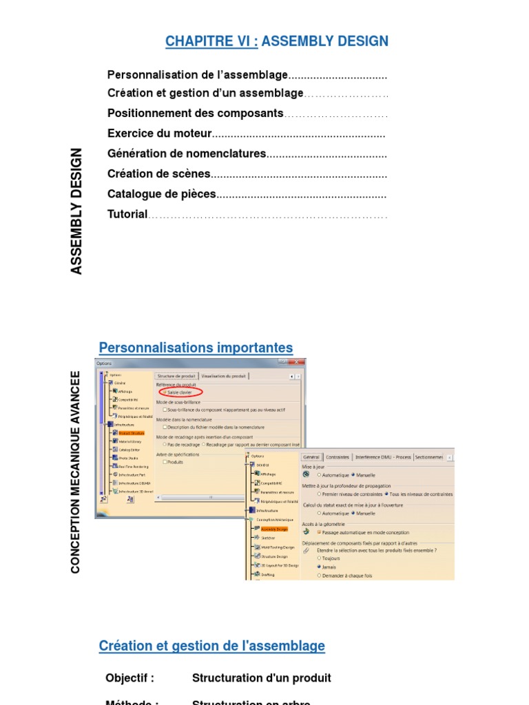 Cours Assembly Design | PDF | Conception