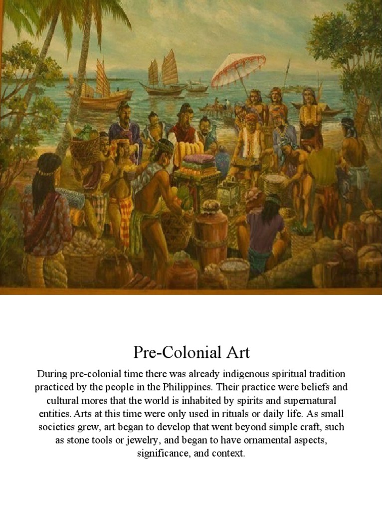 Pre-Colonial Art in the Philippines | PDF | Social Science