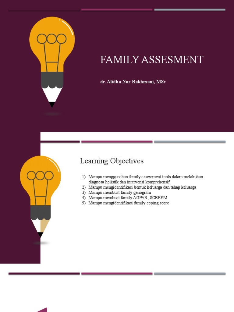 Family Assessment Tools & Stages | PDF