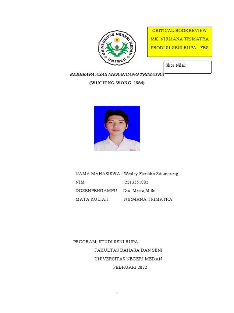 "Asas Merancang Trimatra" | PDF