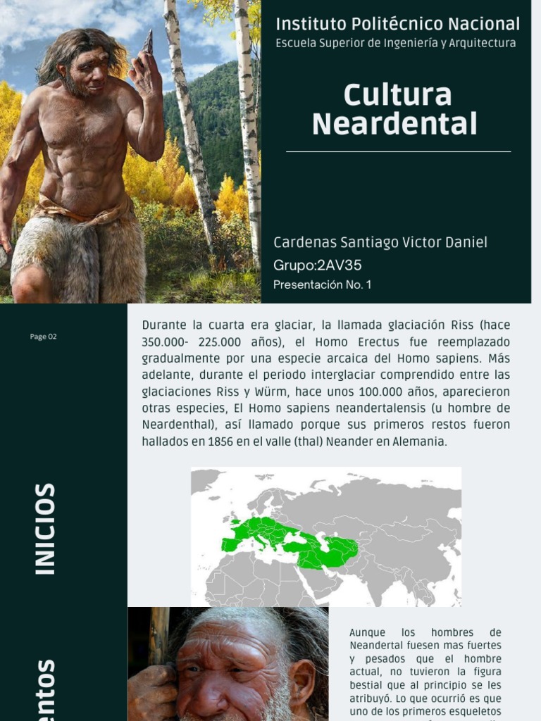 Cultura Neanderthal | PDF | neanderthal | Plioceno