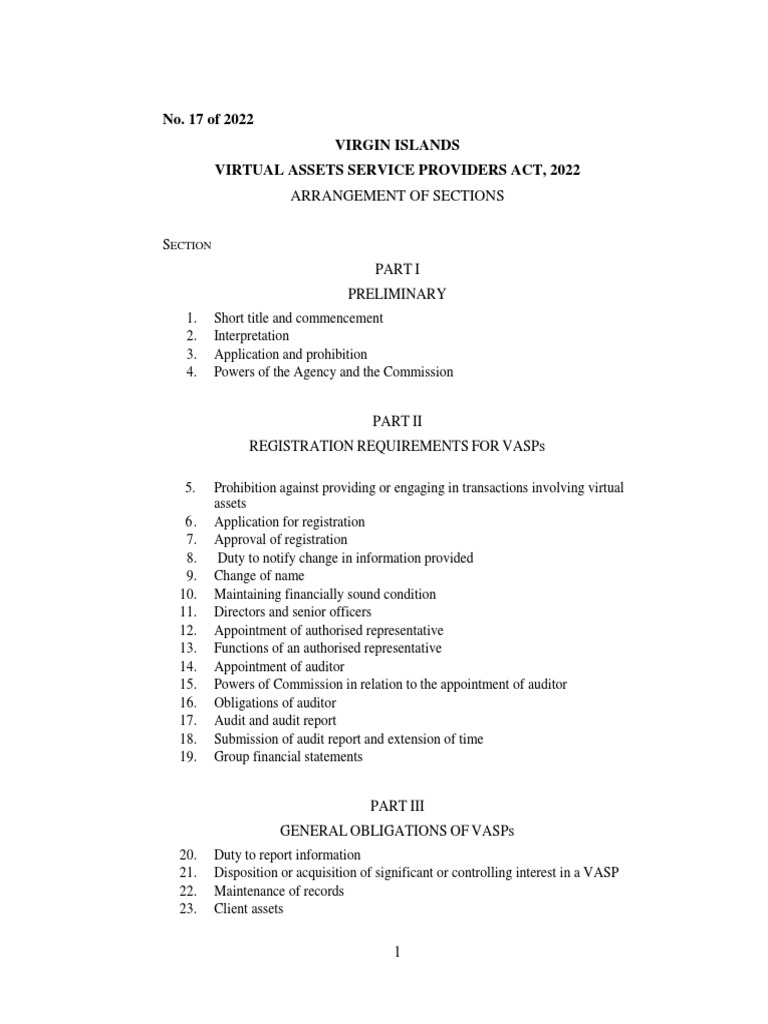 Virtual - Assets - Service - Providers - Act - 2022 (Highlighted) | PDF ... Virtual - Assets - Service - Providers - Act - 2022 (Highlighted) | PDF ...
