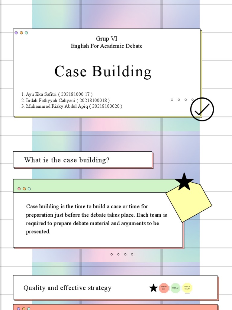 Effective Case Building in Debate | PDF | Information | Methodology