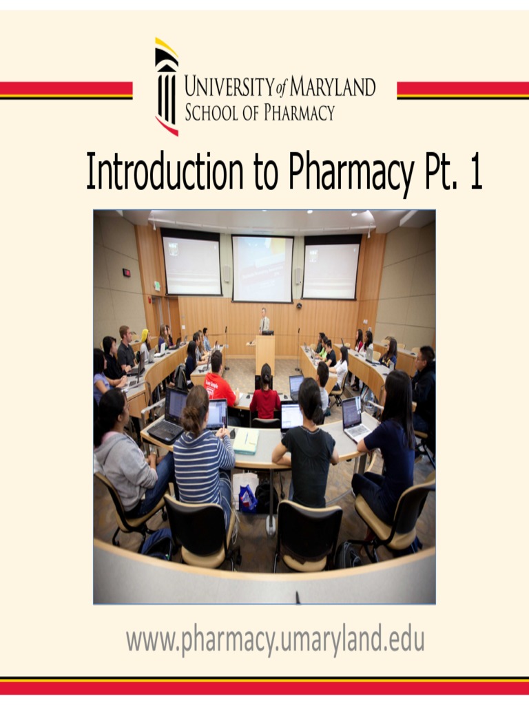 intro-to-pharmacy-1-slides | PDF | Pharmacy | Medicine