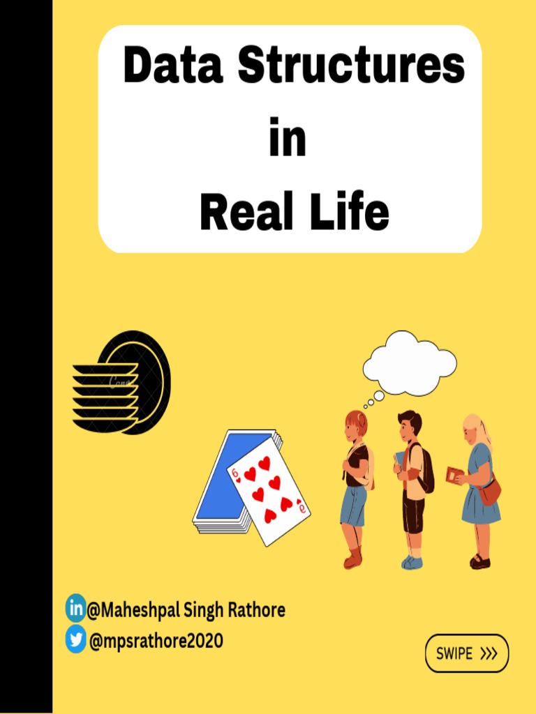 Data Structures in Real Life | PDF | Data Management | Algorithms And ...
