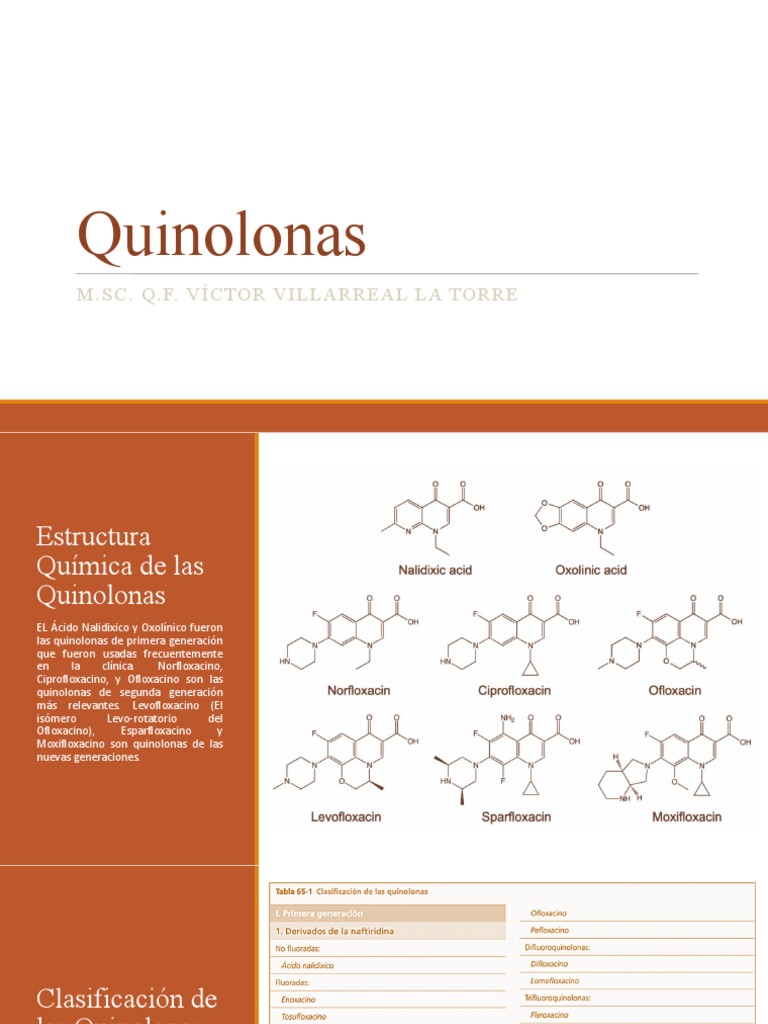 Quinolonas | PDF