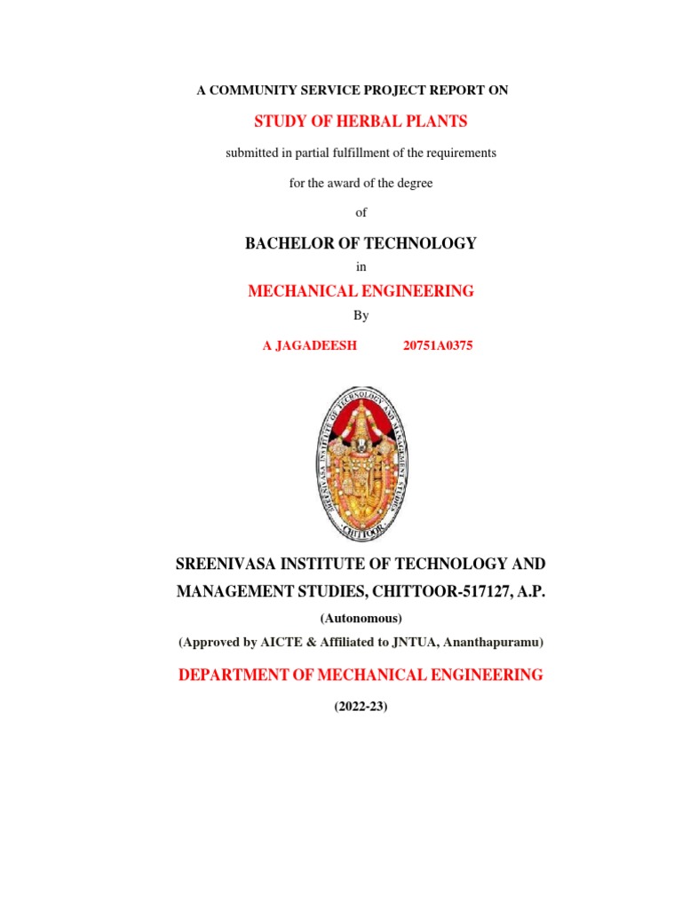 Sample CSP Report | PDF | Academic Degree