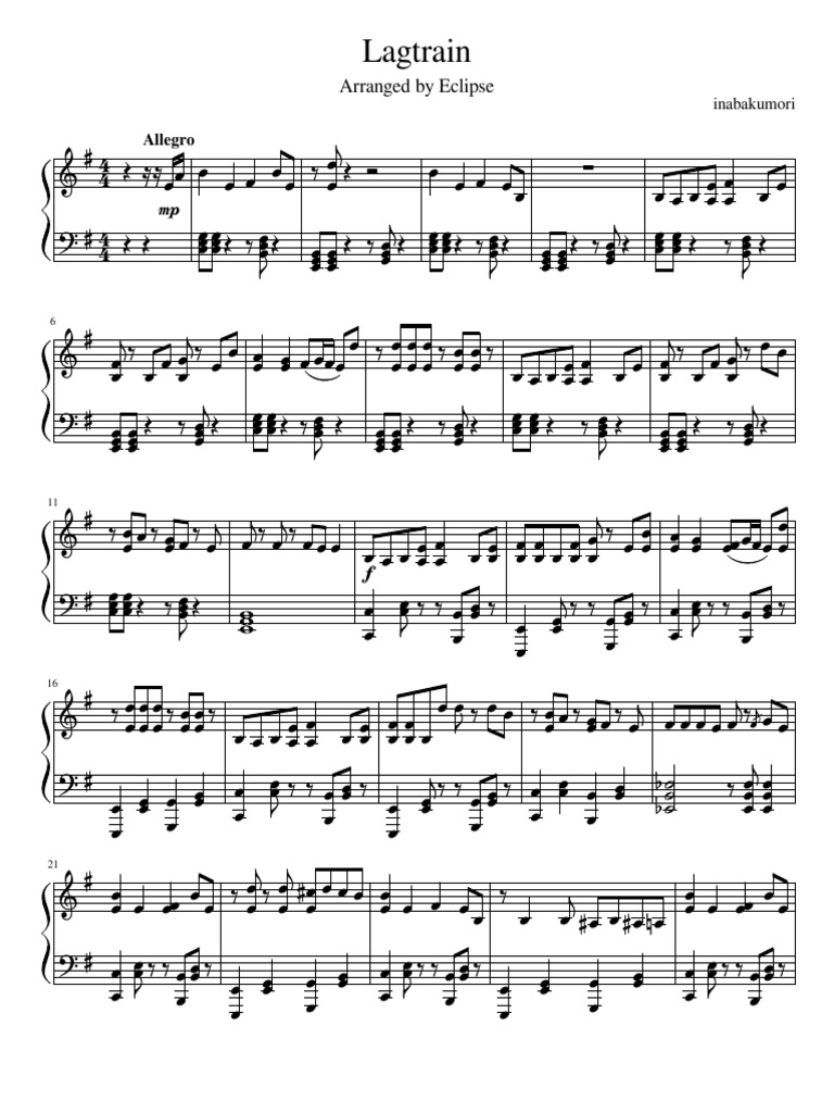 Lagtrain Sheets | PDF