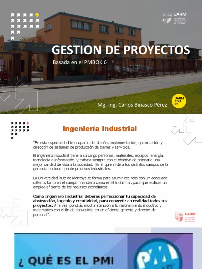 Gestion de Proyectos: Basada en El PMBOK 6 | PDF | Gestión de proyectos | Evaluación del ciclo ...