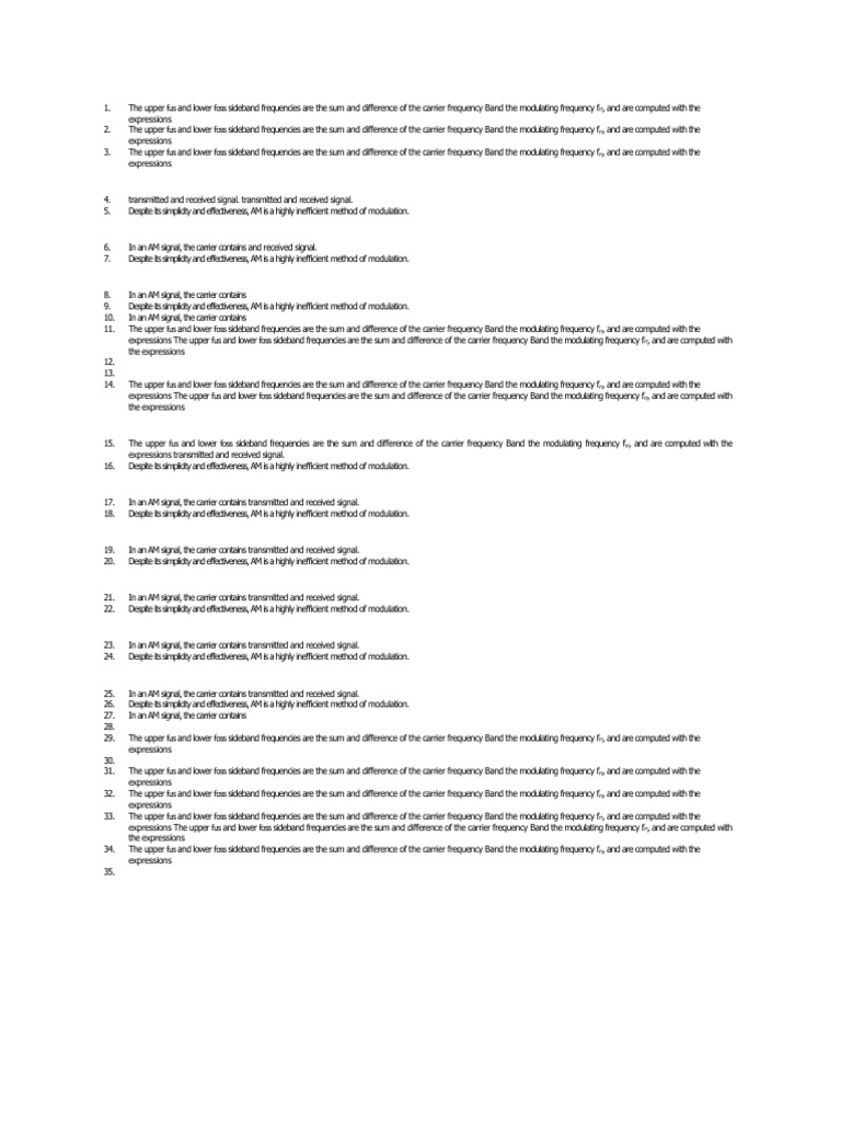 GD | PDF | Modulation | Electronic Engineering
