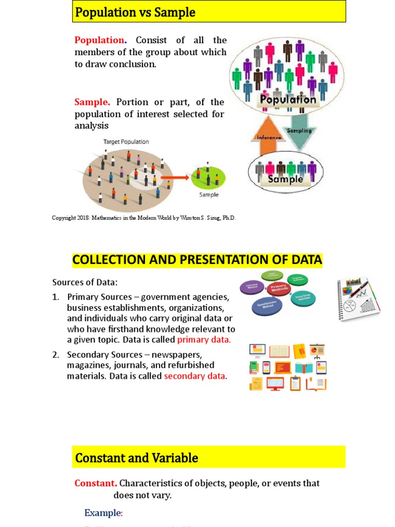 4a) ppt-C4-prt 1 | PDF | Sampling (Statistics) | Level Of Measurement