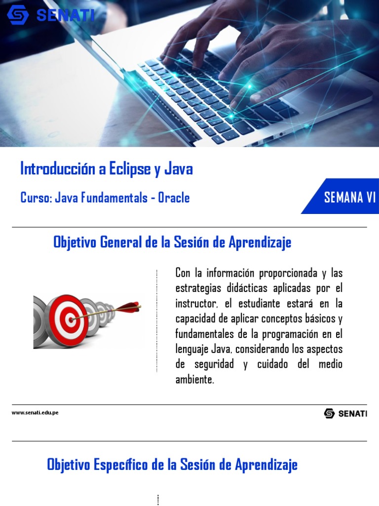 Sesión N°07 - Introduccion A Eclipse y Java | PDF | Java (lenguaje de programación) | máquina ...