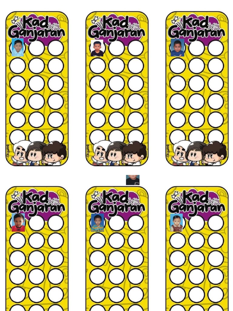 Kad Ganjaran Anr | PDF