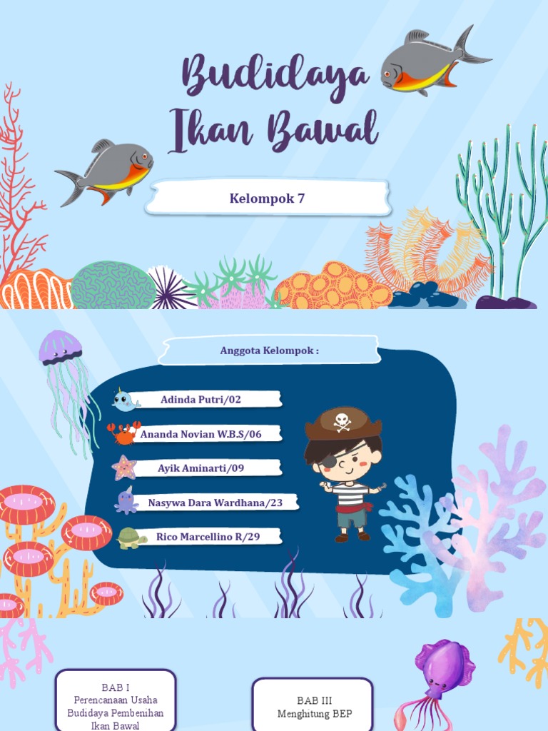 Budi Daya Ikan Bawal Kel.7 | PDF | Kesehatan Holistik