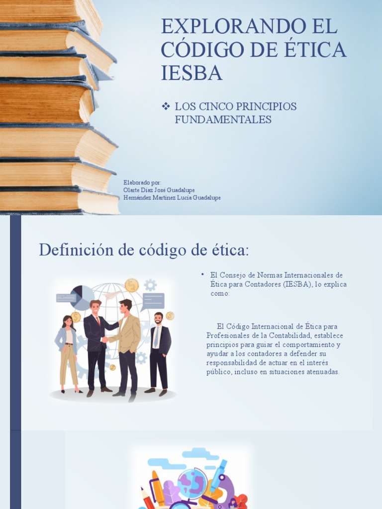 Código de Ética IESBA: Principios Clave | PDF | Auditoría | Contabilidad