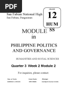 Philippine Politics and Governance: Political Ideologies | PDF | Ideologies | Conservatism