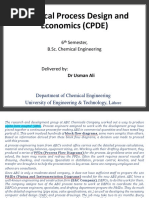 Process Flow Diagram (PFD) | PDF | Technology & Engineering