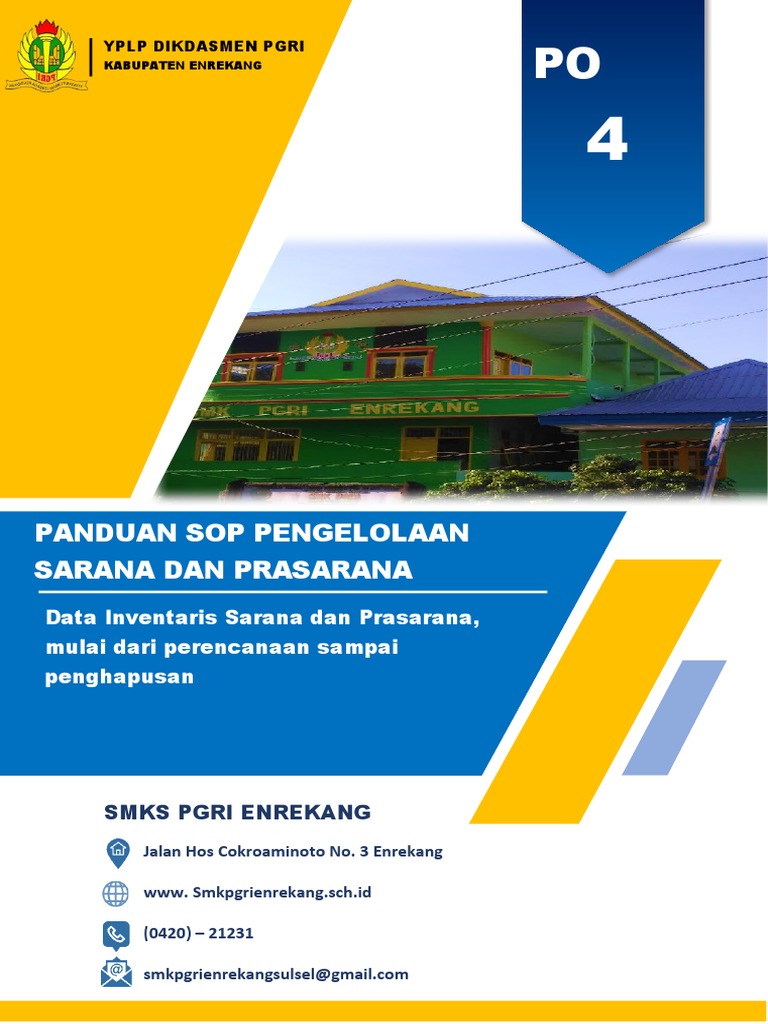 46 Panduan SOP Pengelolaan Sarana Dan Prasarana | PDF