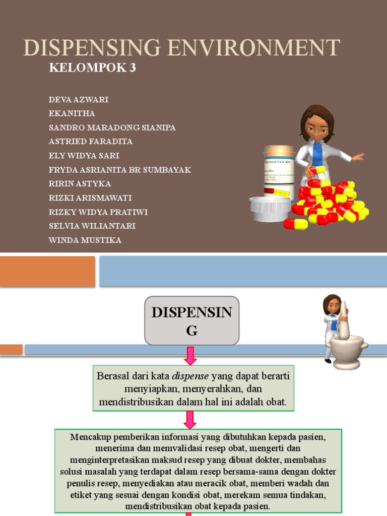 Dispensing Environment | PDF