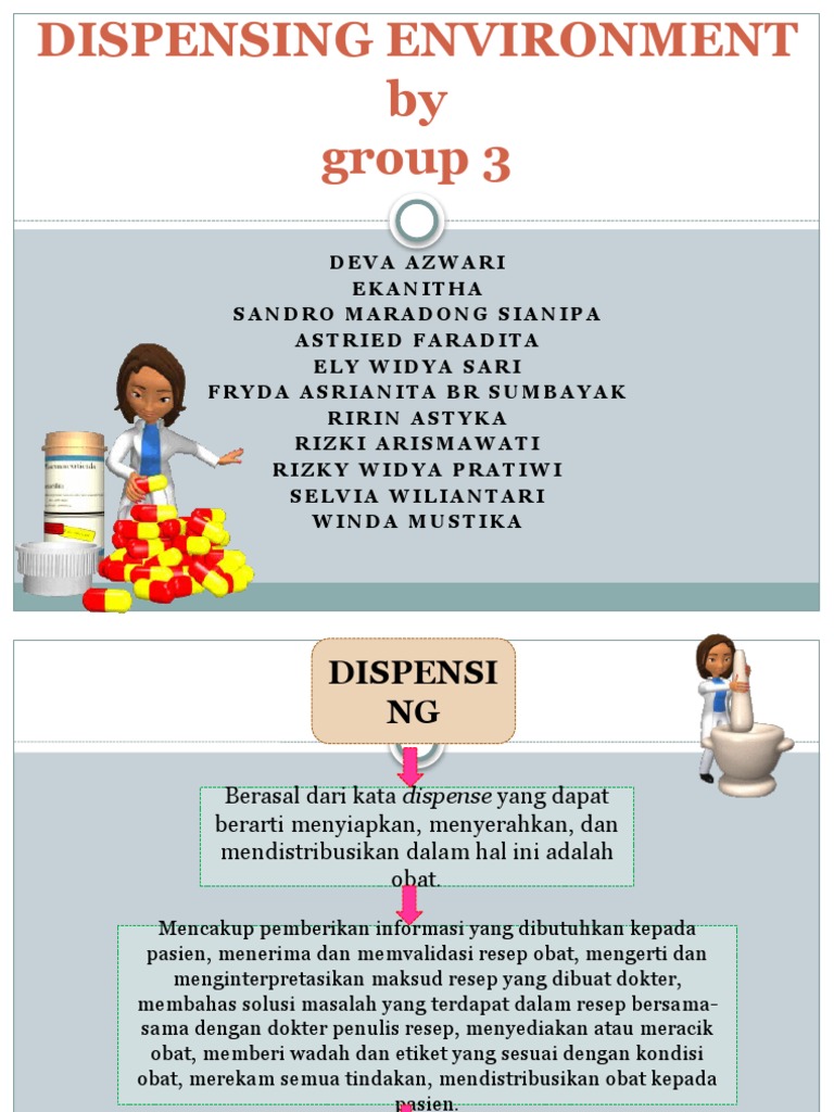 Presentation of Dispensing Environment Kelp 3 | PDF