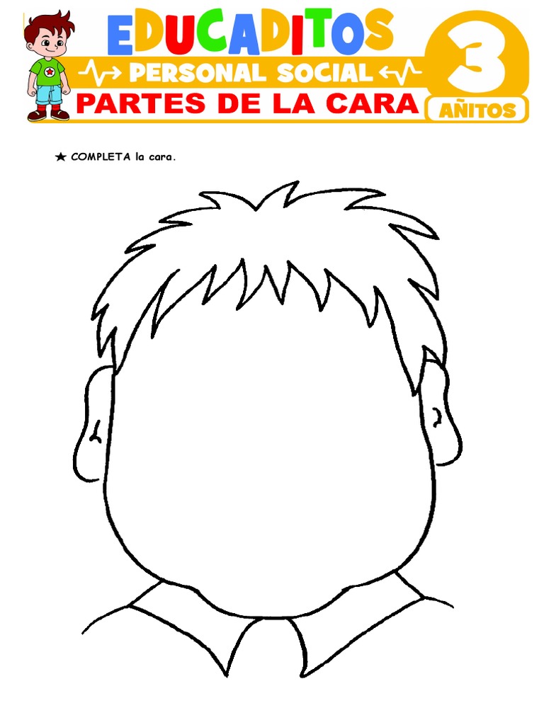 Partes De La Cara Para Imprimir